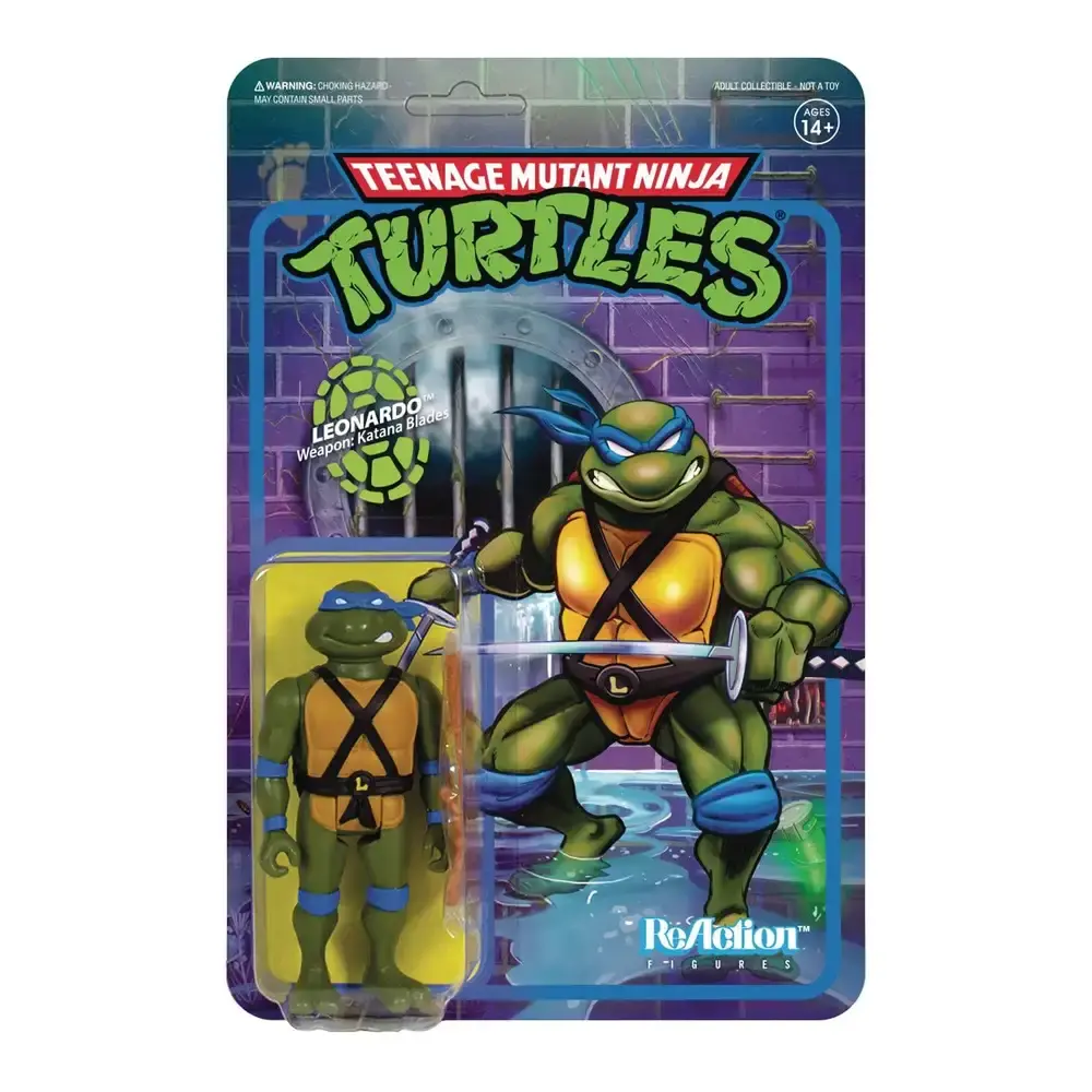 «Фигурка Super7 - TMNT ReAction Figures Wave 1 - Leonardo» за 2 590 ...