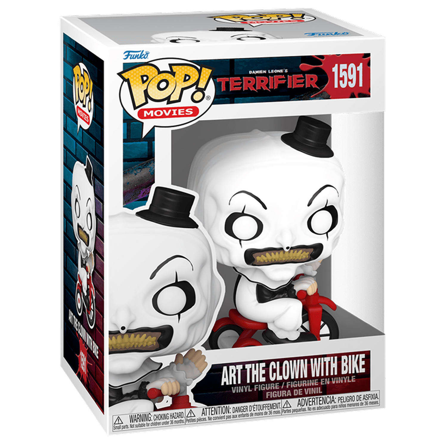 «Funko POP! Movies Terrifier Art the Clown with Bike (1591)» за 2 290 ...