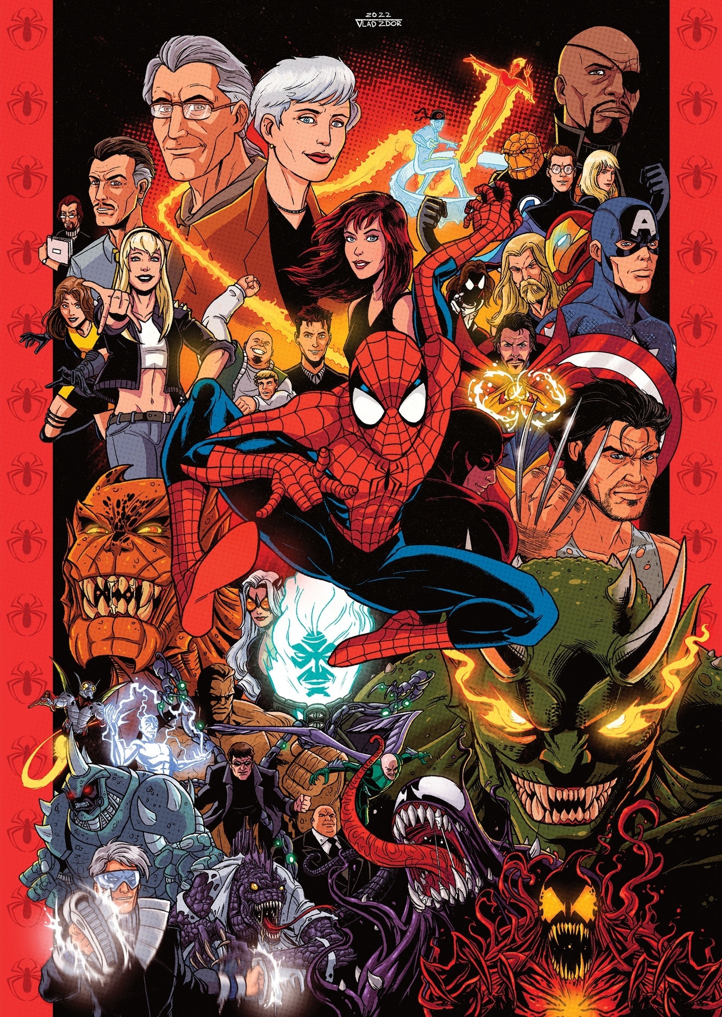«Постер «Ultimate Spider-Man Tribute»» за 350 ₽ – купить за 350 ₽ в ...