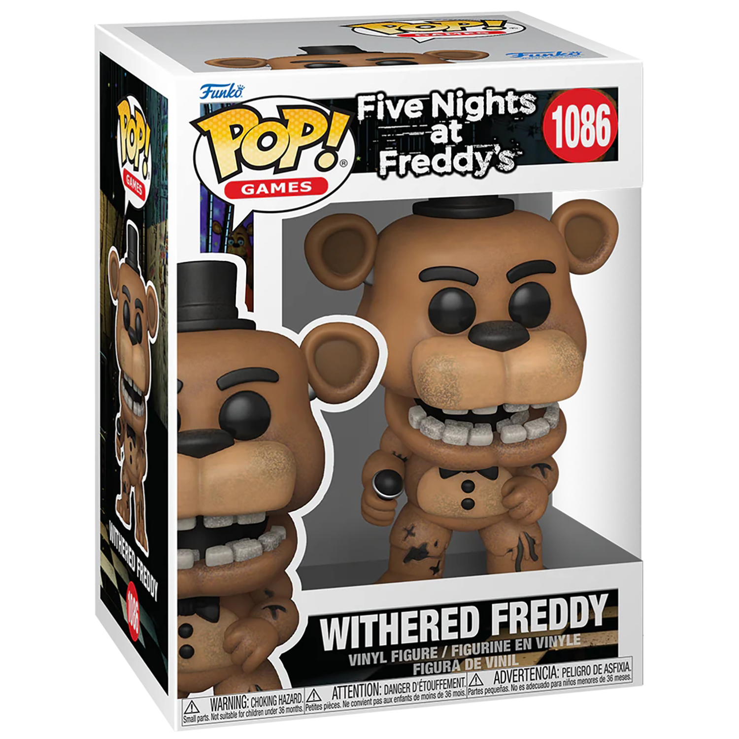 «Funko POP! FNAF: Withered Freddy (1086)» за 2 200 ₽ – купить за 2 200 ...