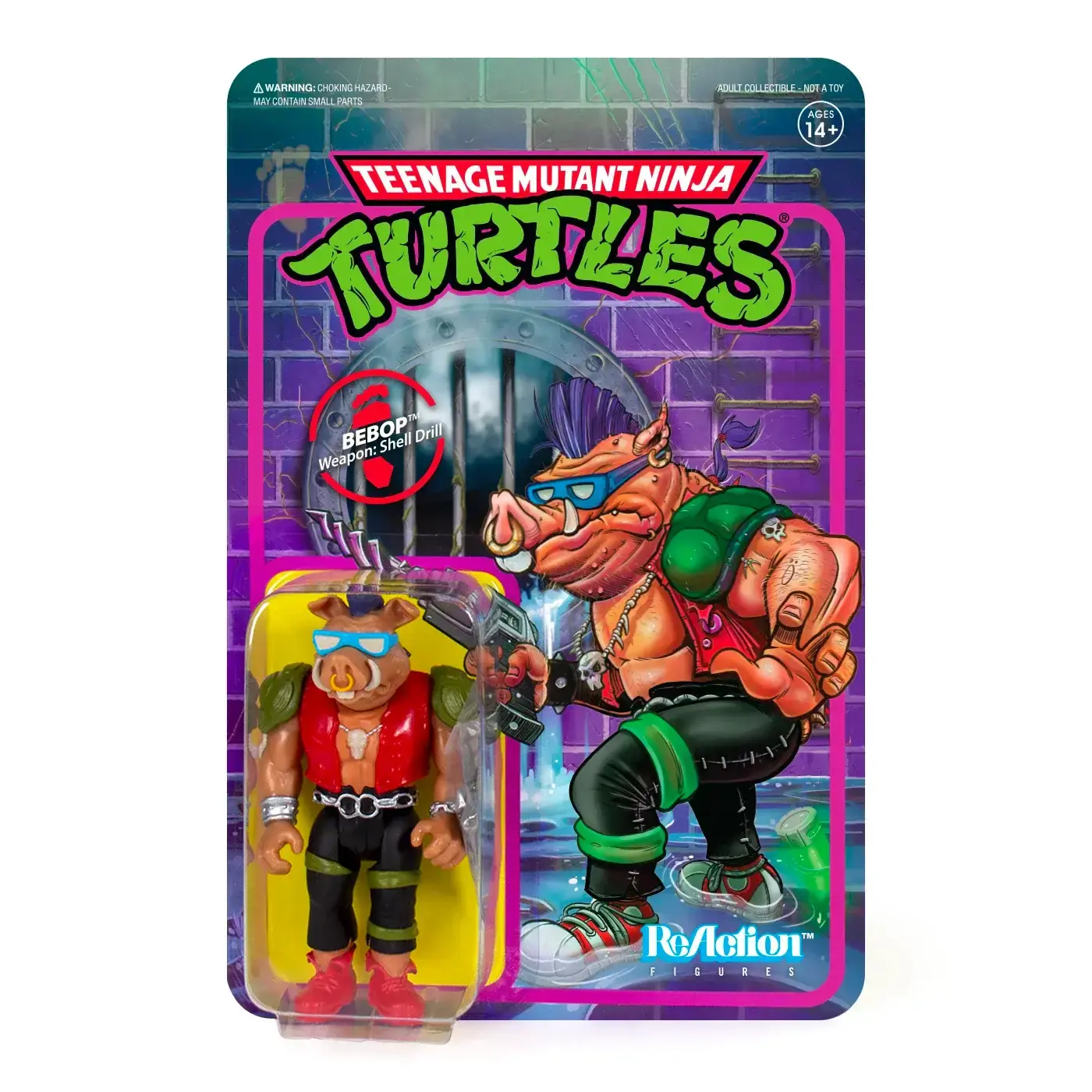 «Фигурка Super7 - TMNT ReAction Figures Wave 1 - Bebop» за 2 590 ...