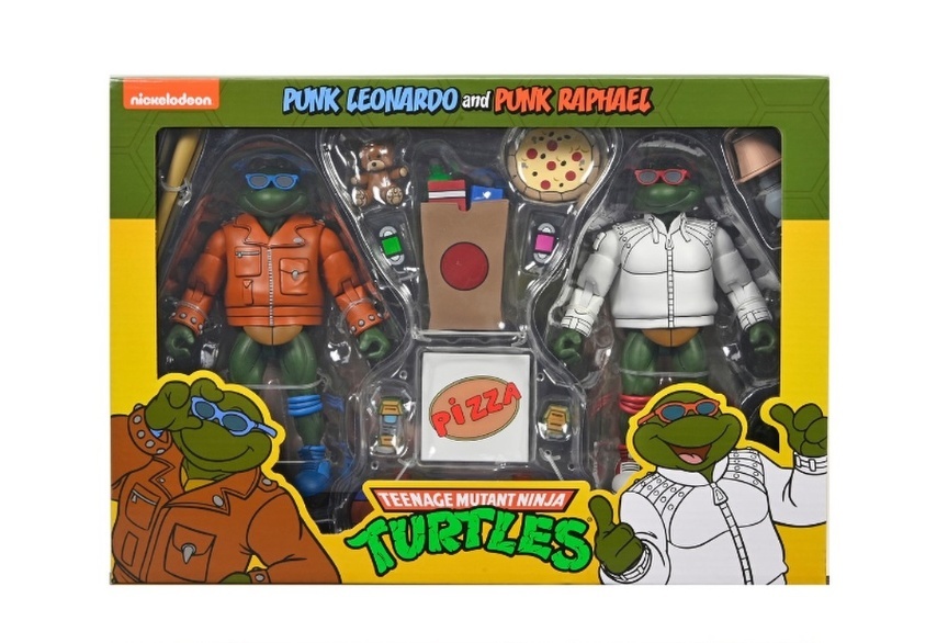 «Фигурка NECA TMNT Cartoon Series Punk Leonardo & Punk Raphael ...