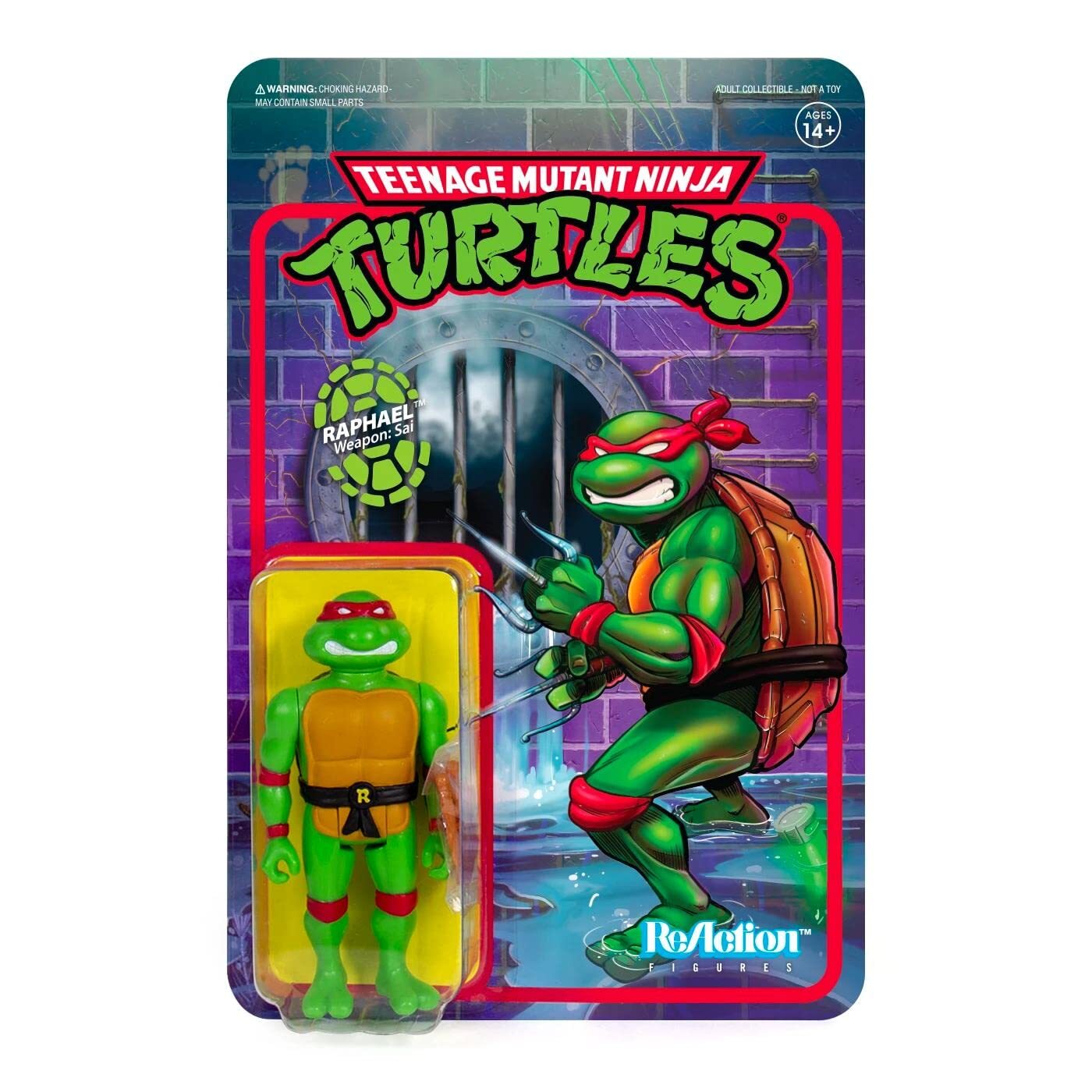 «Фигурка Super7 - TMNT ReAction Figures Wave 1 - Raphael» за 2 590 ...