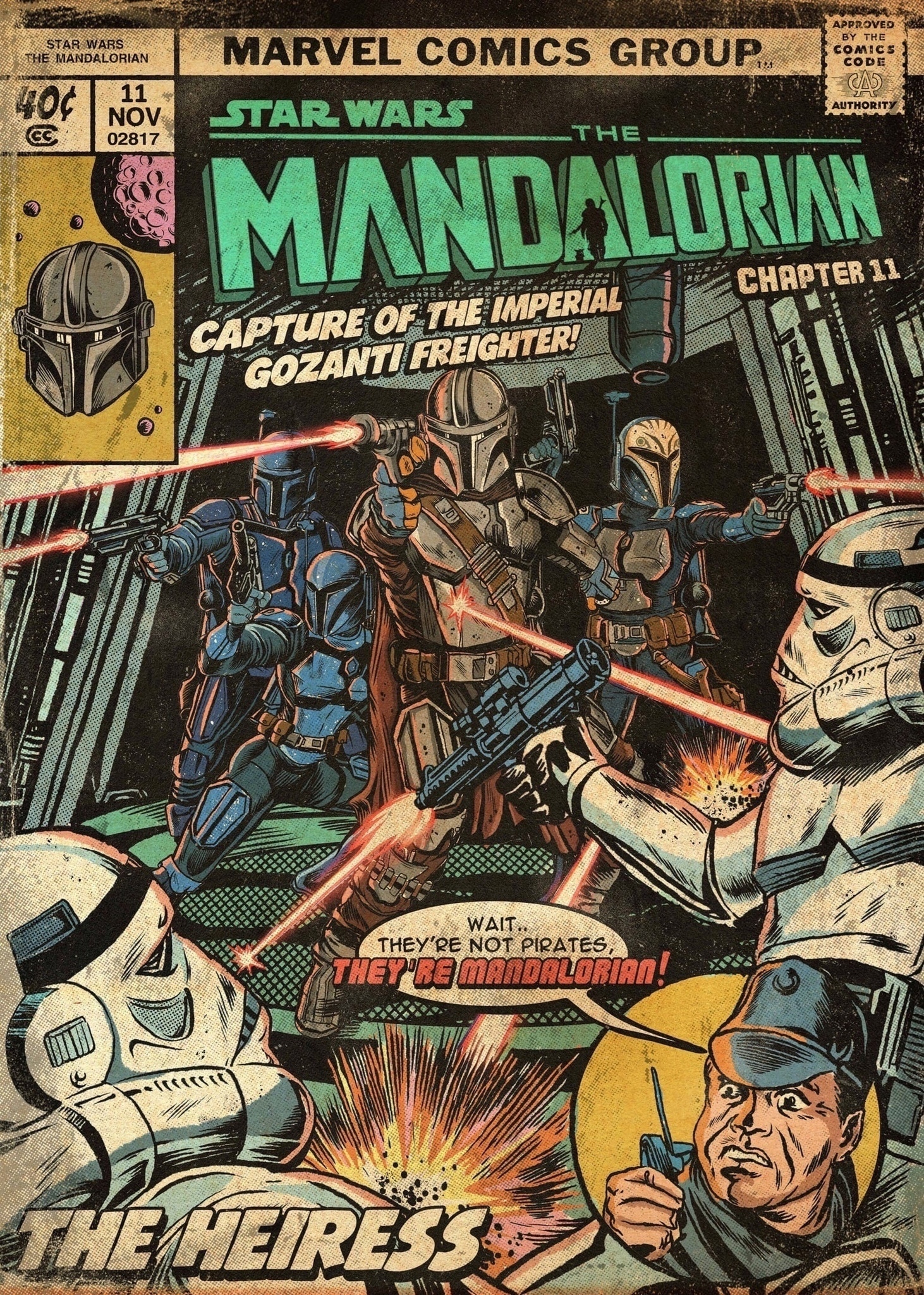 «Открытка "Star Wars: Mandalorian. Chapter 11 "The Heiress"» за 150 ...